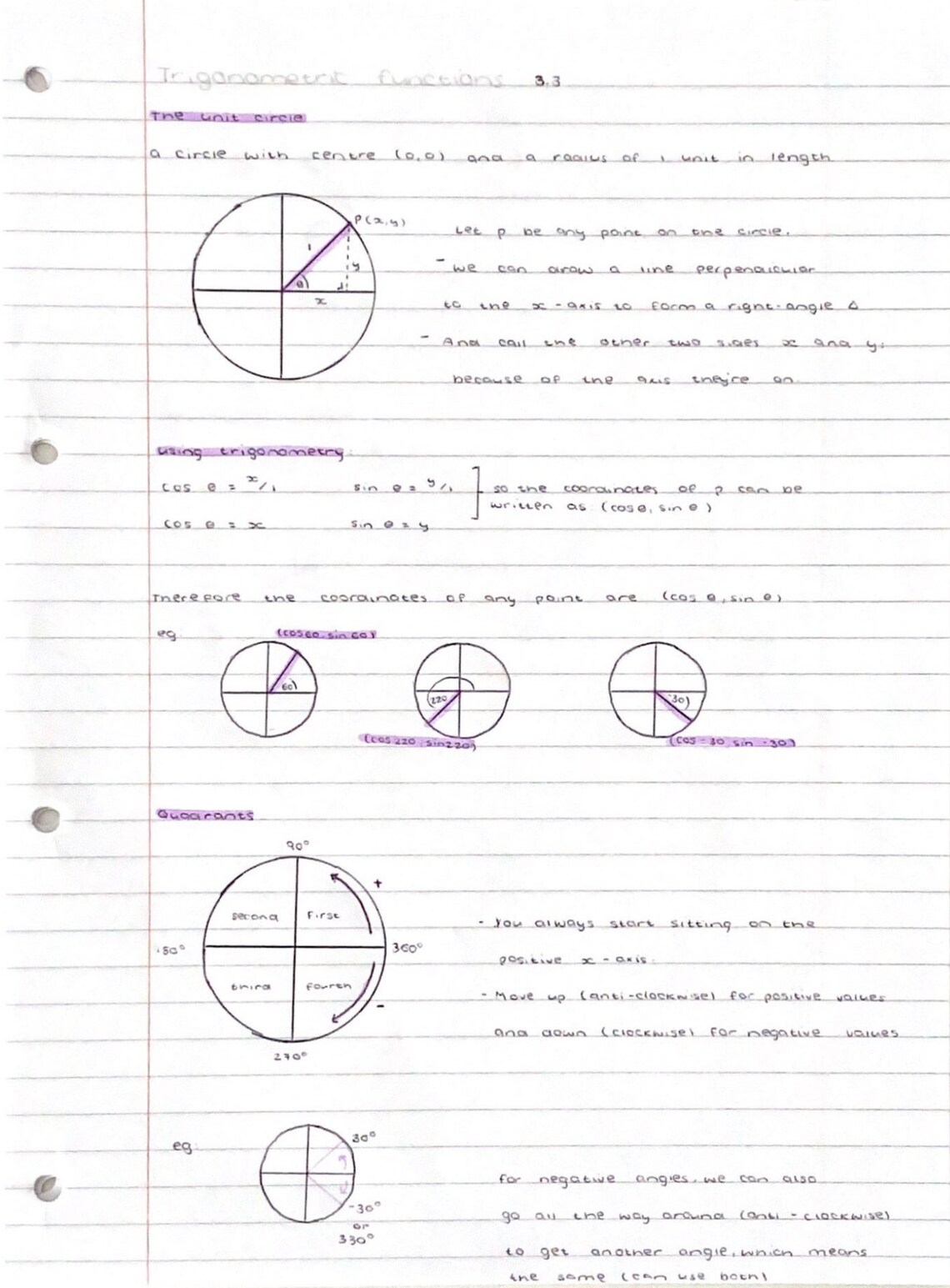 Leaving Cert Higher Level Maths Notes - Etsy