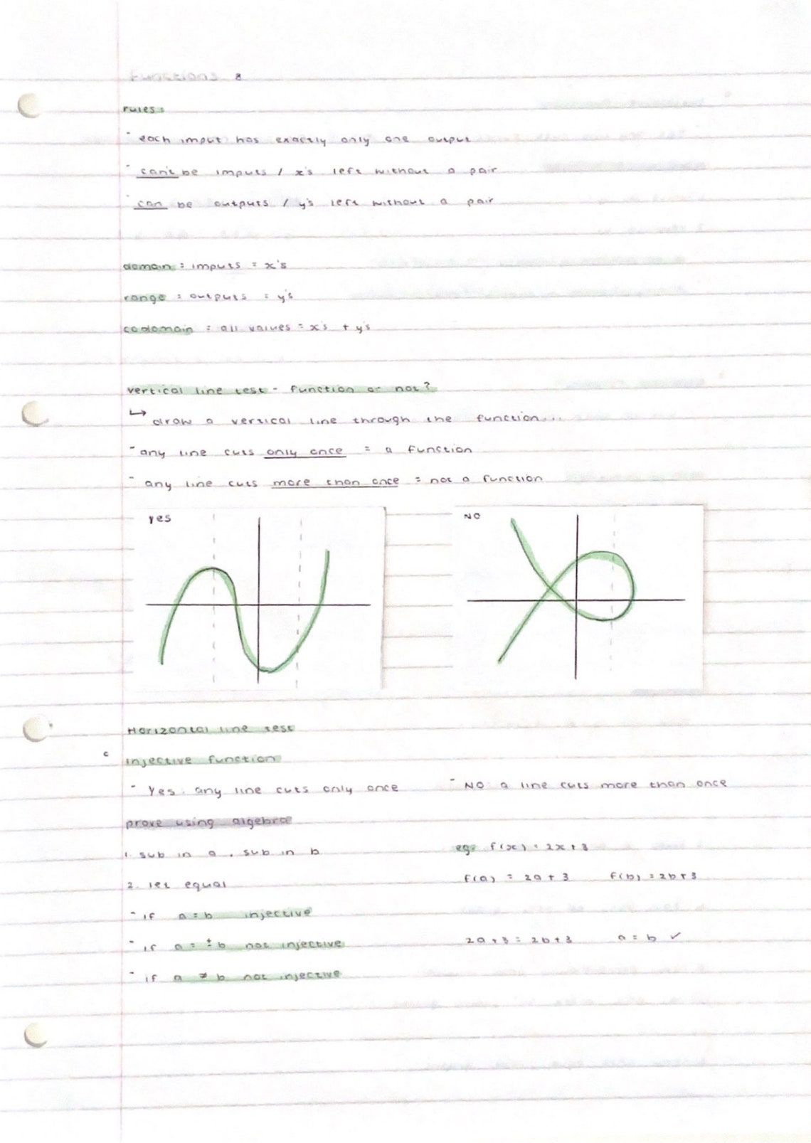 Leaving Cert Higher Level Maths Notes - Etsy
