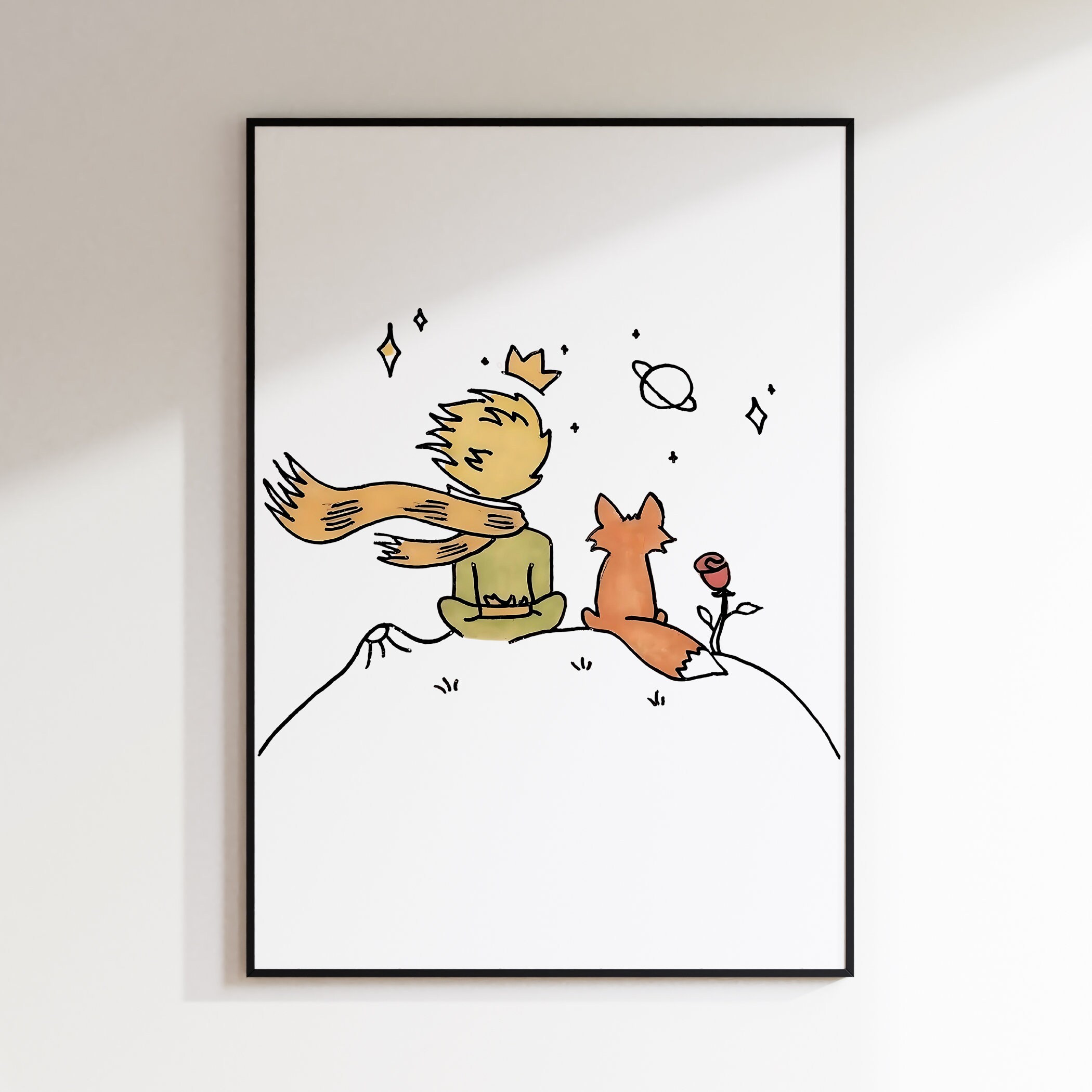 Set of 6 Little Prince Quote Print , Le Petit Prince, DIGITAL DOWNLOAD ...