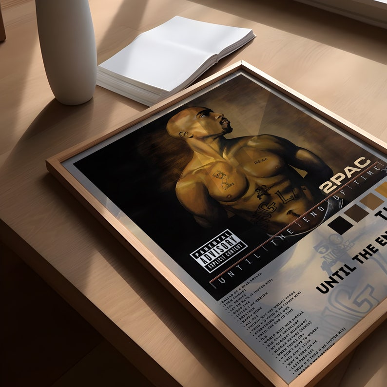 Tupac Album Poster Set of 3, Hip Hop Poster, DIGITAL DOWNLOAD, Rapper ...