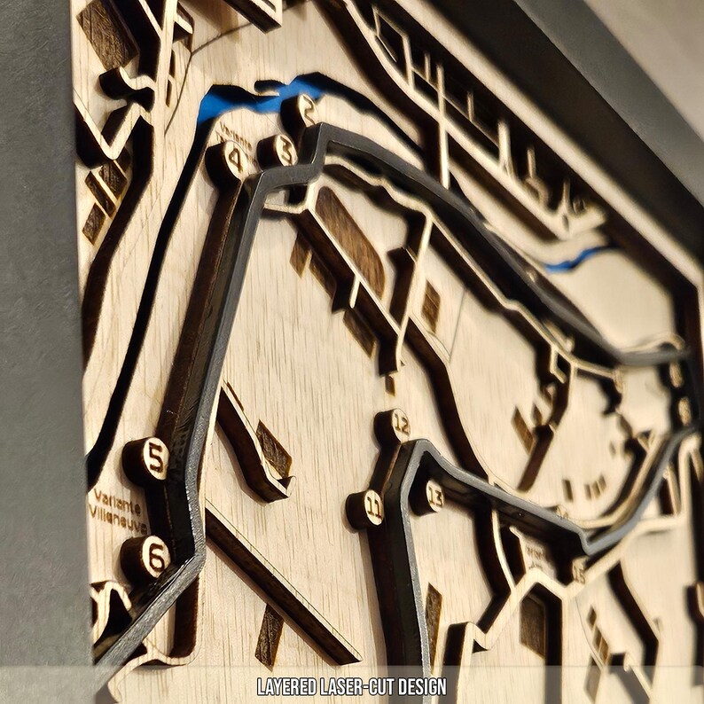 Imola Circuit Layered Laser Cut File | SVG DXF LBRN | Motorsport Track ...