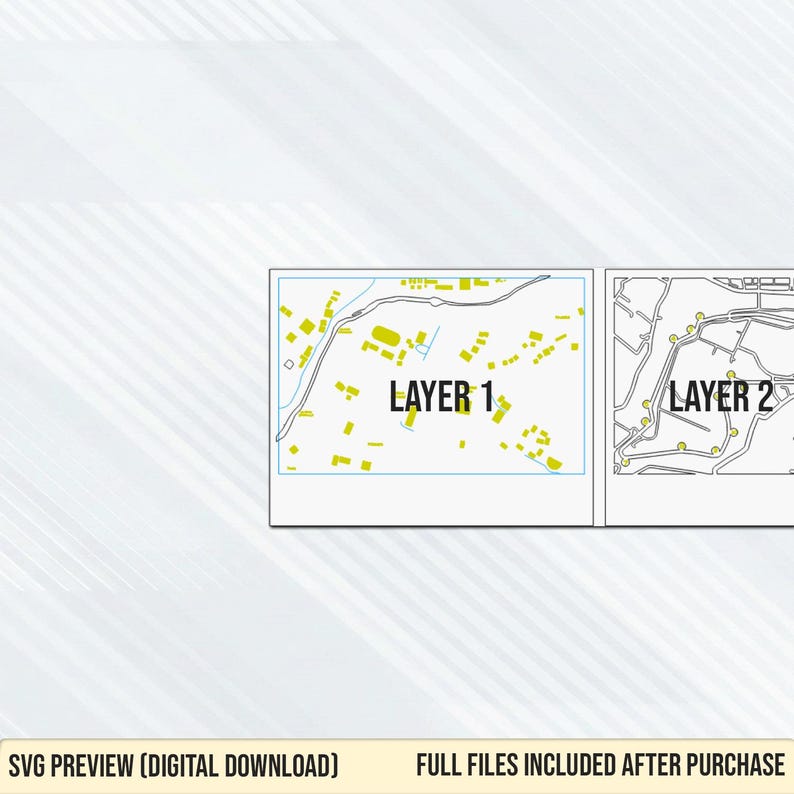 Imola Circuit Layered Laser Cut File | SVG DXF LBRN | Motorsport Track ...