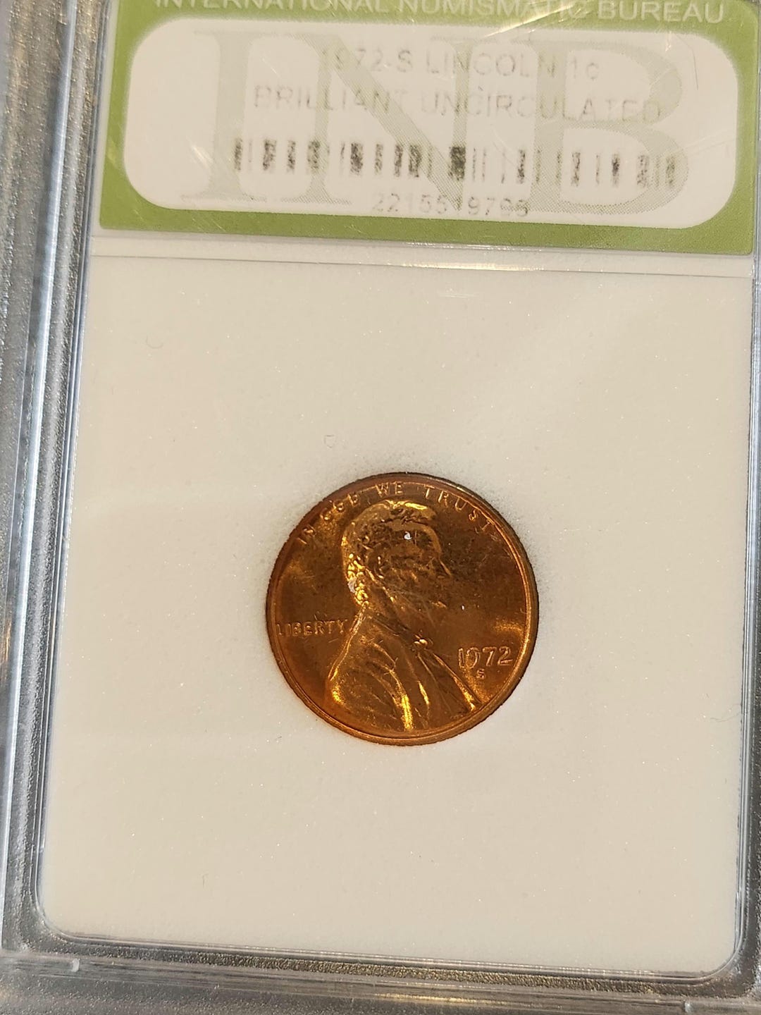 1972 and 1973 S Proof Cents. Brilliant Uncirculated Bright Coin Are in ...