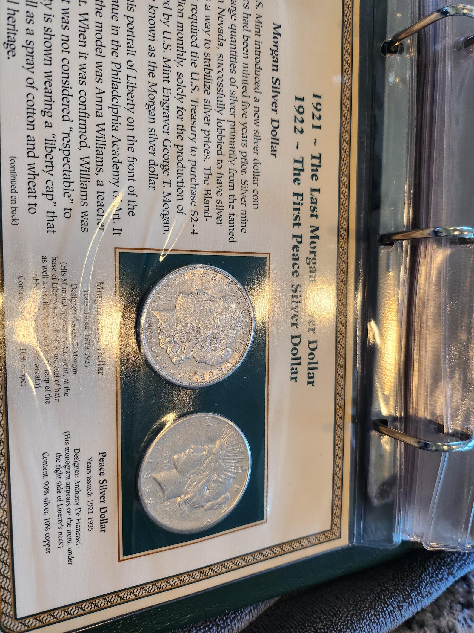 First & Last U.S. Coins From Postal Commemorative Society 20 Coin Set ...