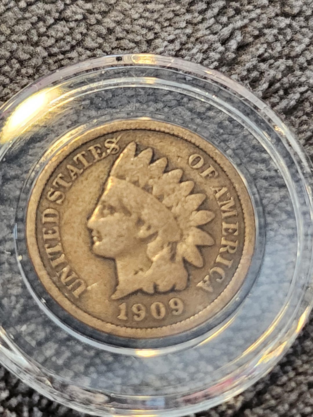 1909 Cent Set. Includes 1909 Indian Head and 1909 Wheat Cent ...