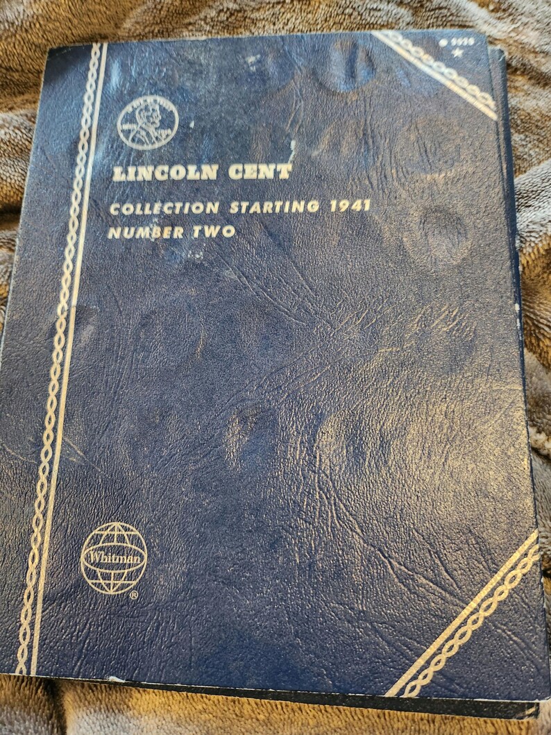 1941-1970 Whitman Cent Folder With Wheat and Memorial Pennies. Fine to ...