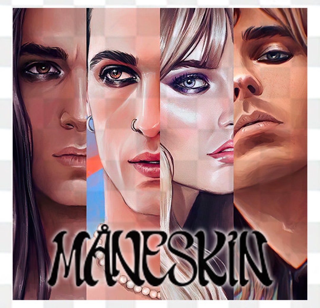 Maneskin Rocknroll Digital Maneskin - Etsy
