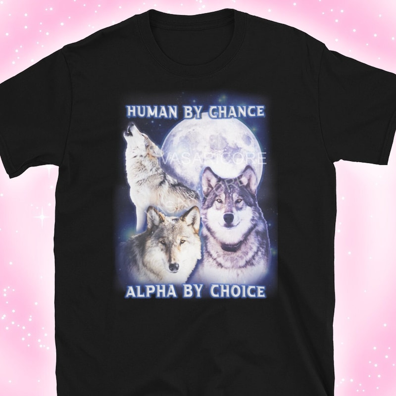 Cringe Alpha Wolf Shirt - Etsy