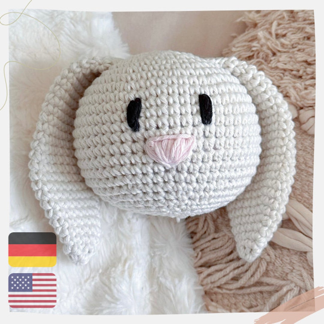 Music Box Helly the Bunny - Crochet Pattern | German & English - Etsy