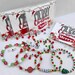 Personalized Christmas Holiday Bracelet Making Kit, Kids Party Name ...