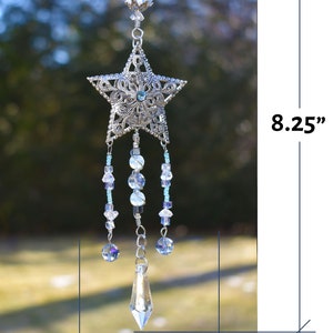 Crystal Suncatchers, Prism Window Sun Catcher Gift, Handmade Sparkle ...