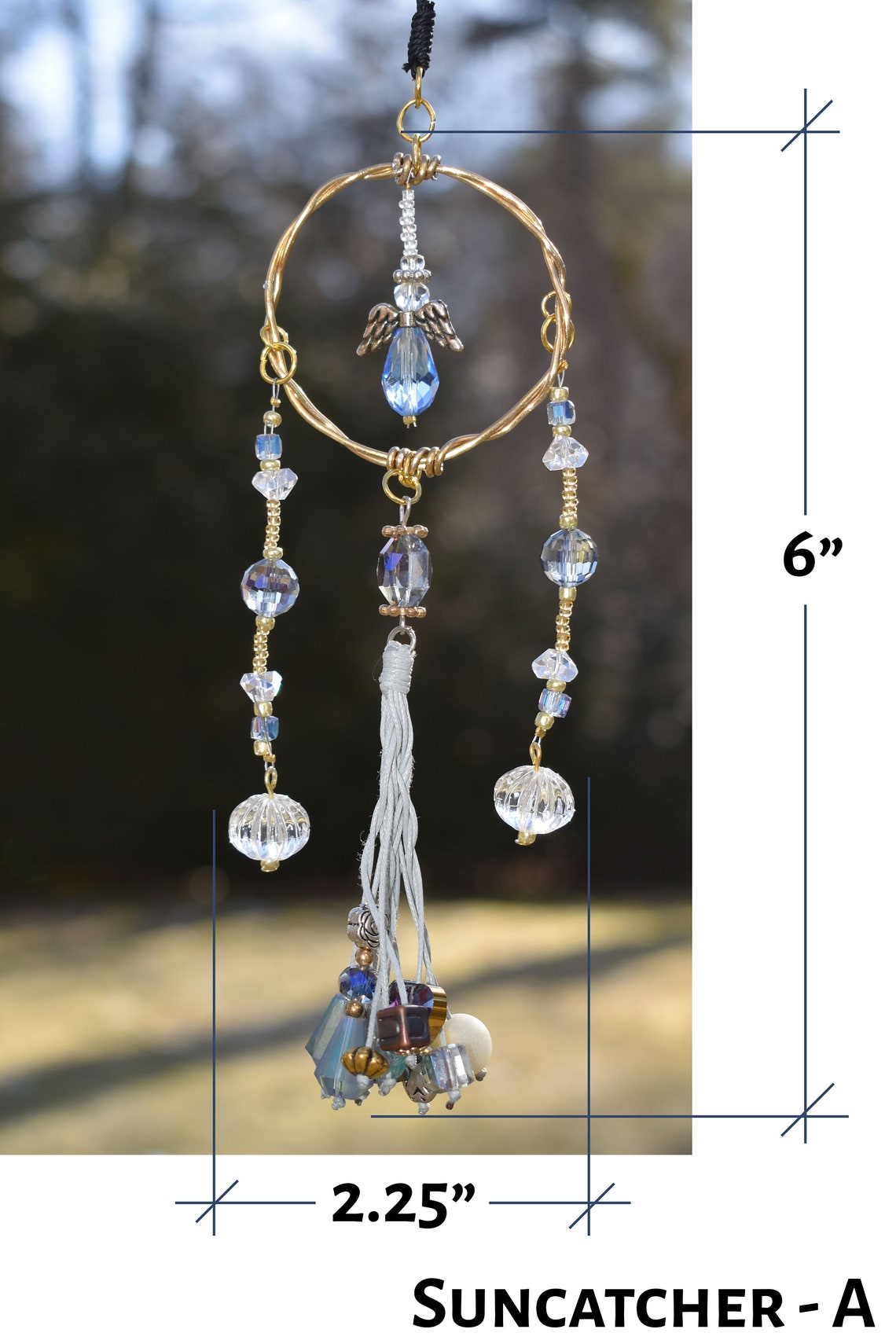 Crystal Suncatchers, Prism Window Sun Catcher Gift, Handmade Sparkle ...
