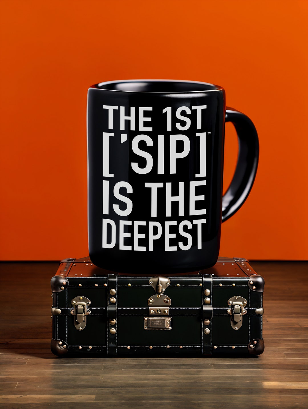 The 1st Sip is the Greatest - Inspirational Song Lyric Mug, Black ...