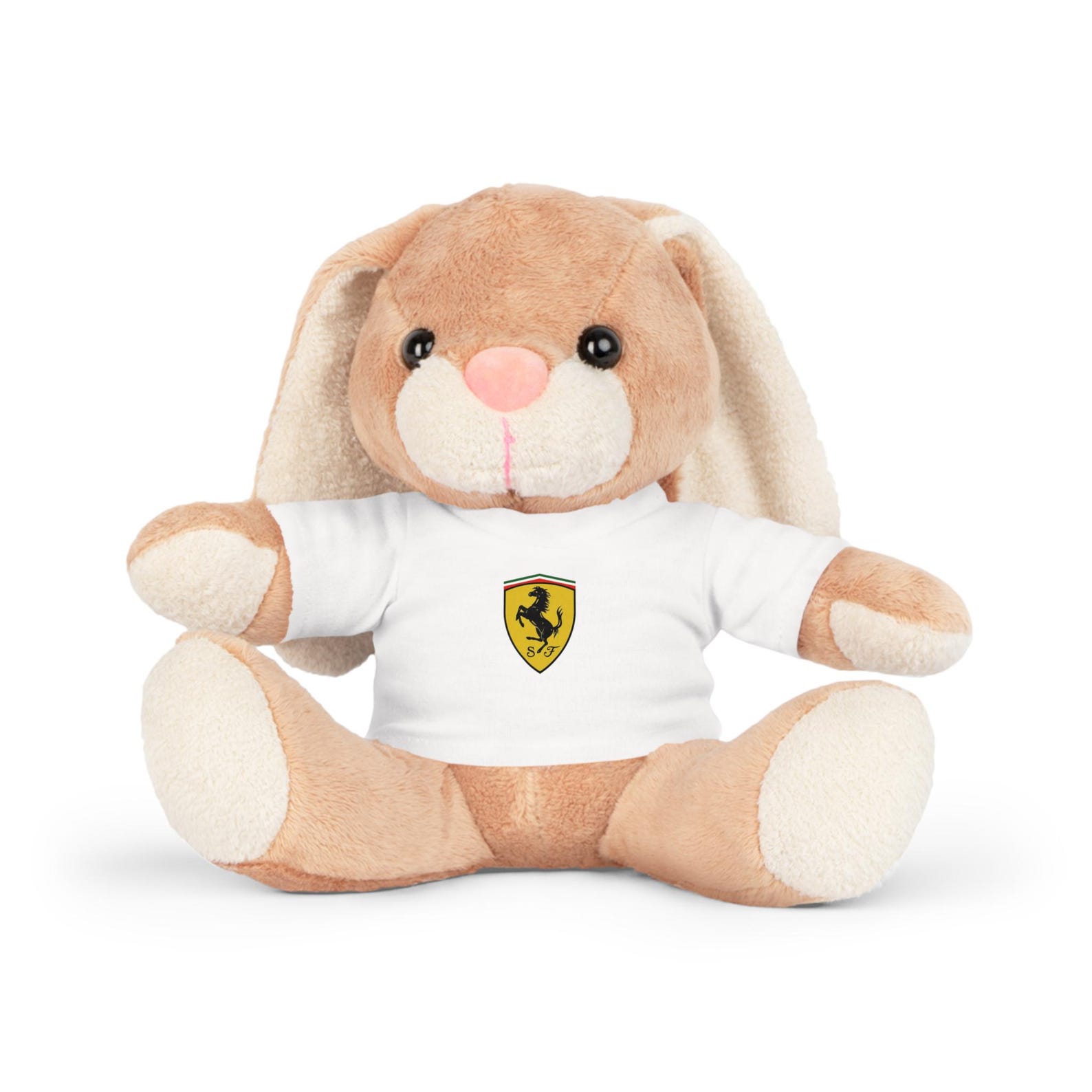 Ferrari Plush Toy With T-shirt, Stuffed Animal, Car Lover Gift, Kids ...
