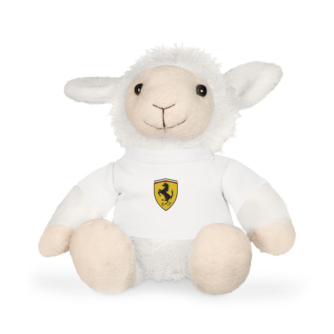 Ferrari Plush Toy With T-shirt, Stuffed Animal, Car Lover Gift, Kids ...