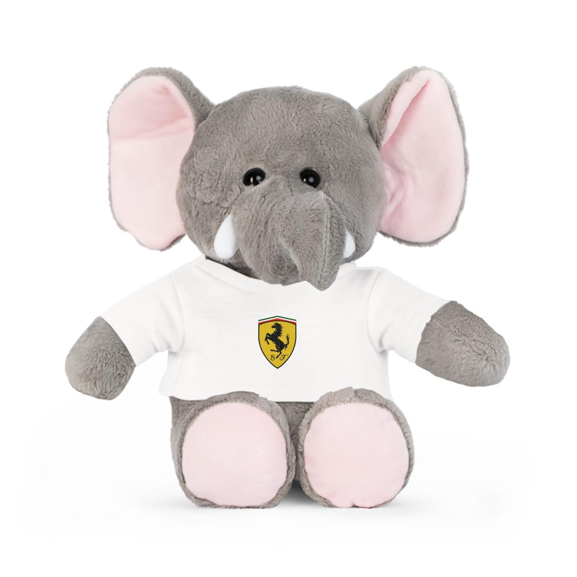 Ferrari Plush Toy With T-shirt, Stuffed Animal, Car Lover Gift, Kids ...