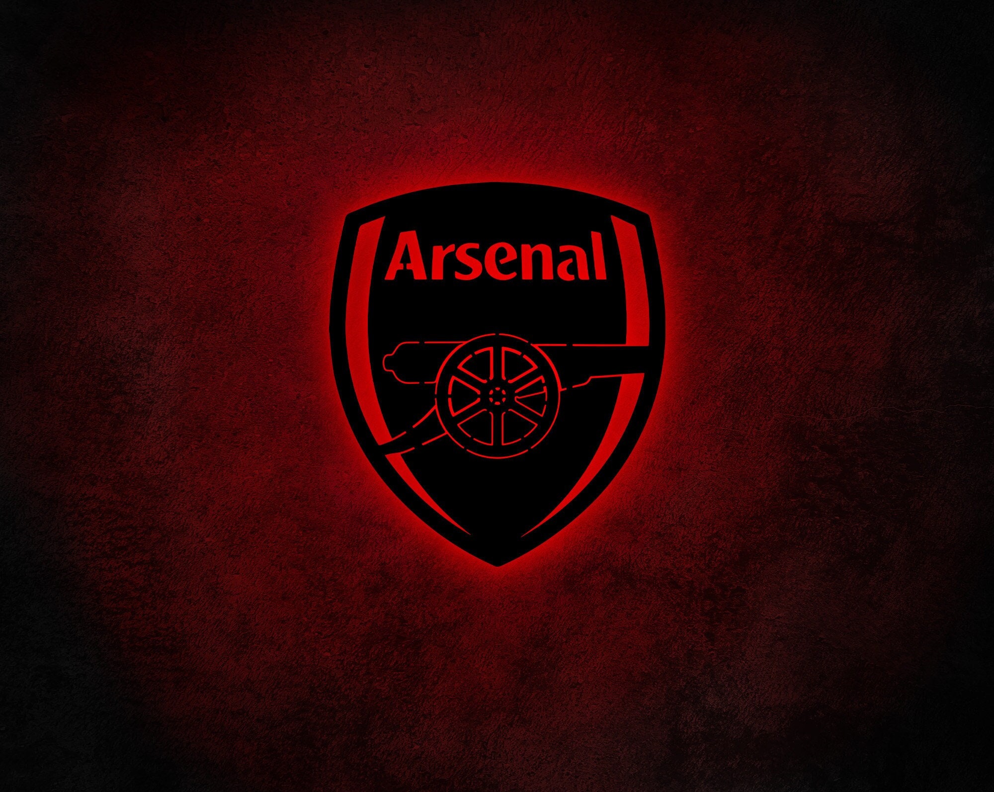 Arsenal Logo Black Background