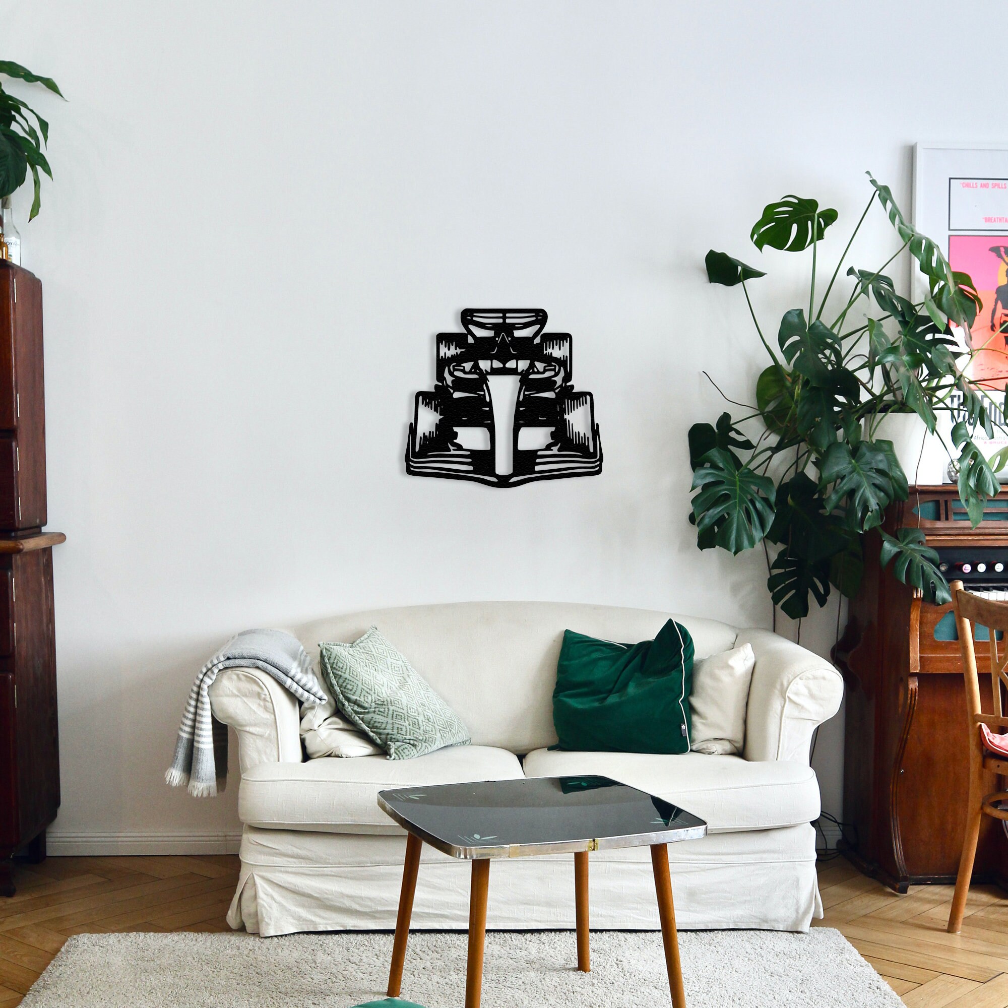 Formula 1 Car Lover Garage Gaming Room Wall Art Decor Gift for - Etsy