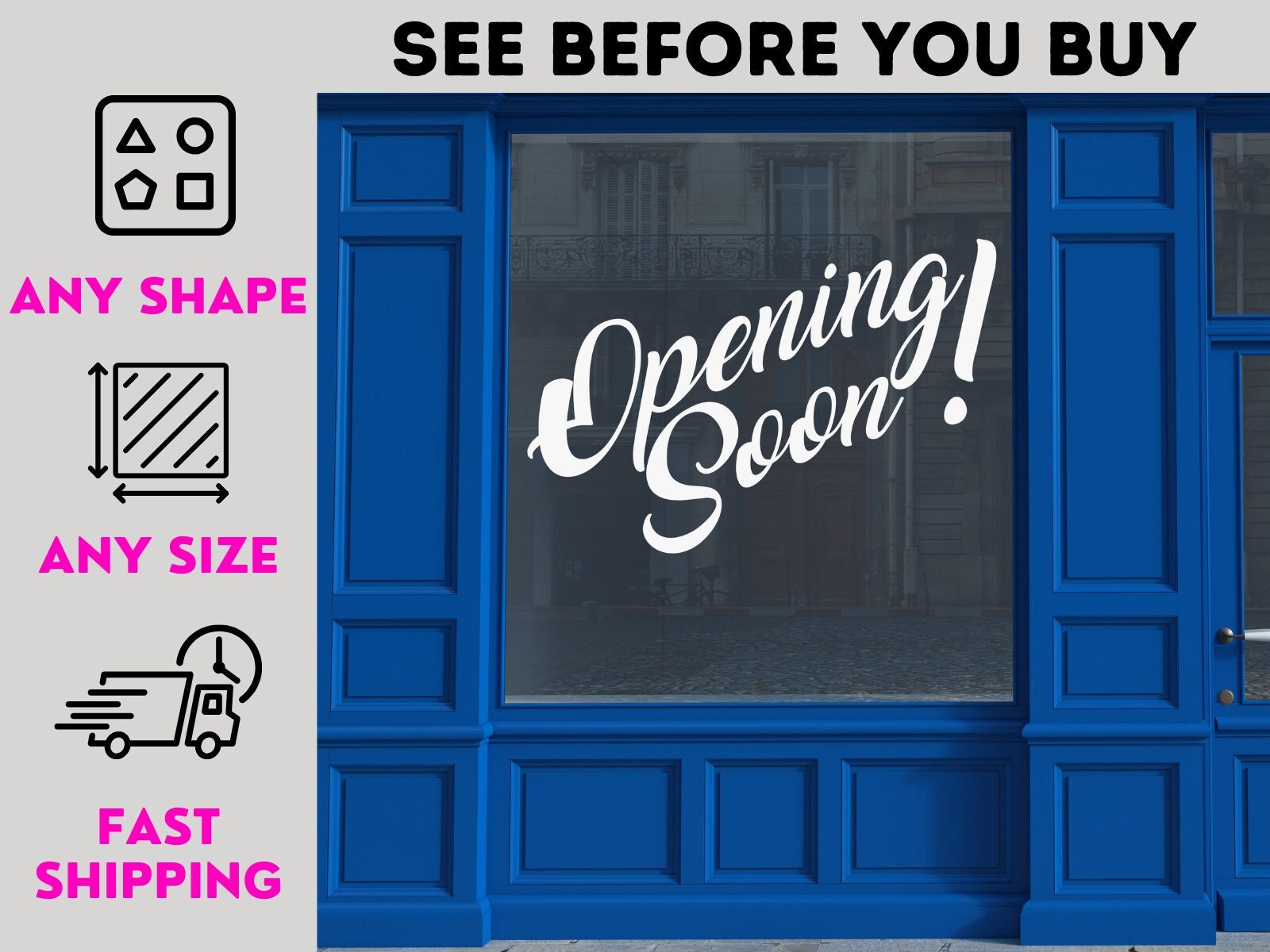 Custom Vinyl Decals Personalized Vinyl Decals Custom Business Decals ...