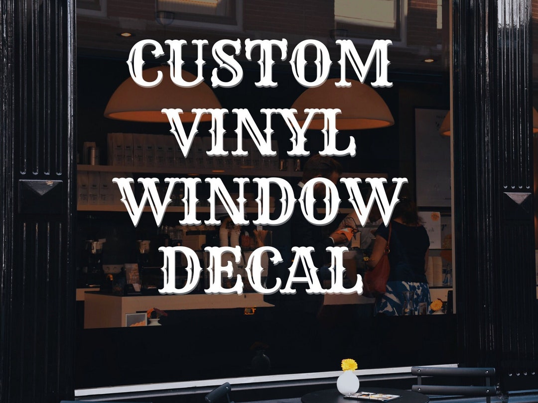 Custom Vinyl Decals - Personalized Vinyl Decals - Custom Business ...