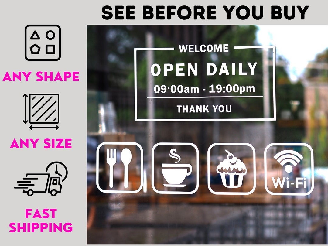 Custom Vinyl Decals - Personalized Vinyl Decals - Custom Business ...