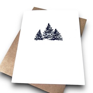 Christmas Tree Card Set | Evergreen Holiday Cards | All Occasion Winter ...