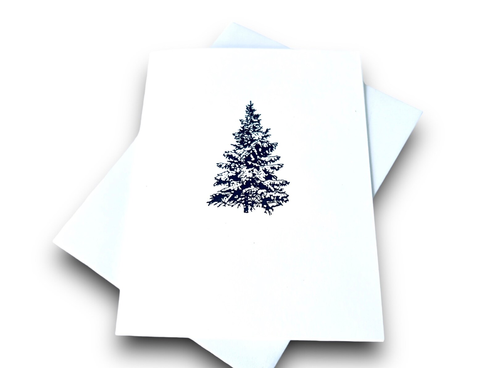 Christmas Tree Card Set | Evergreen Holiday Cards | All Occasion Winter ...