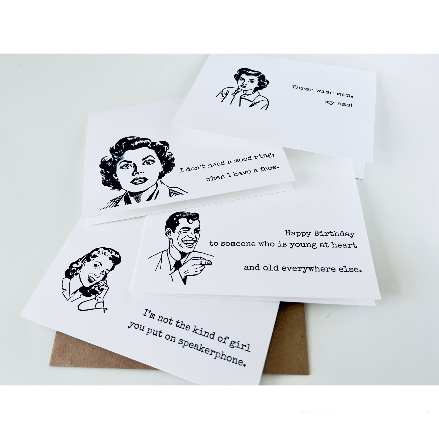 SELFISH B%tch Funny Birthday Card for Her Card for BFF Friend Card for a Sister Spa Gift Basket ...