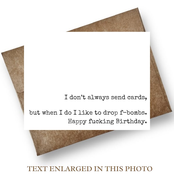 Happy Birthday Offensive - Etsy