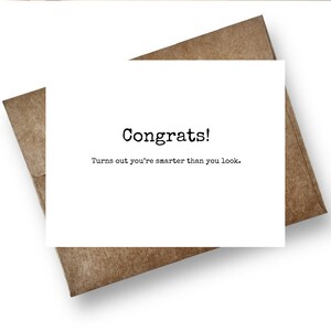 Mature Audiences Congratulations Cards | Funny Graduation Card | One ...