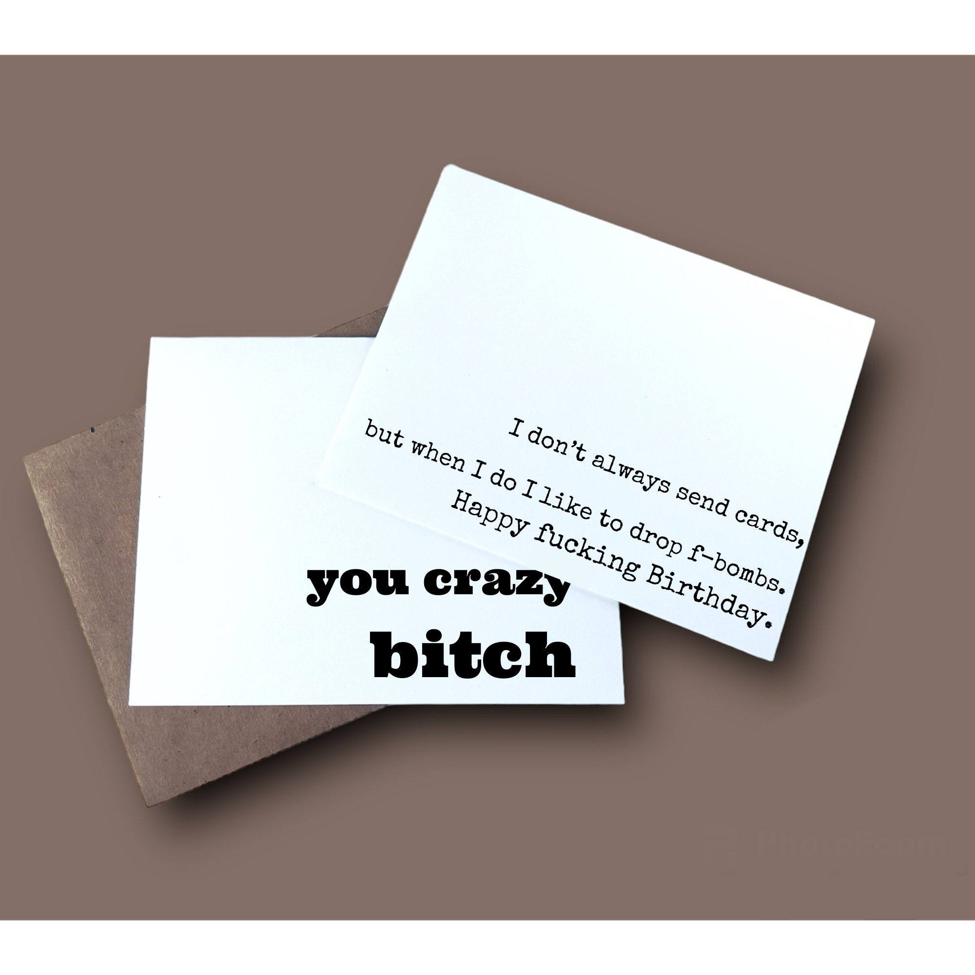 Happy Fucking Birthday Cards Funny Cards Thank You Cards Fuck It Cards Have Some Manners And