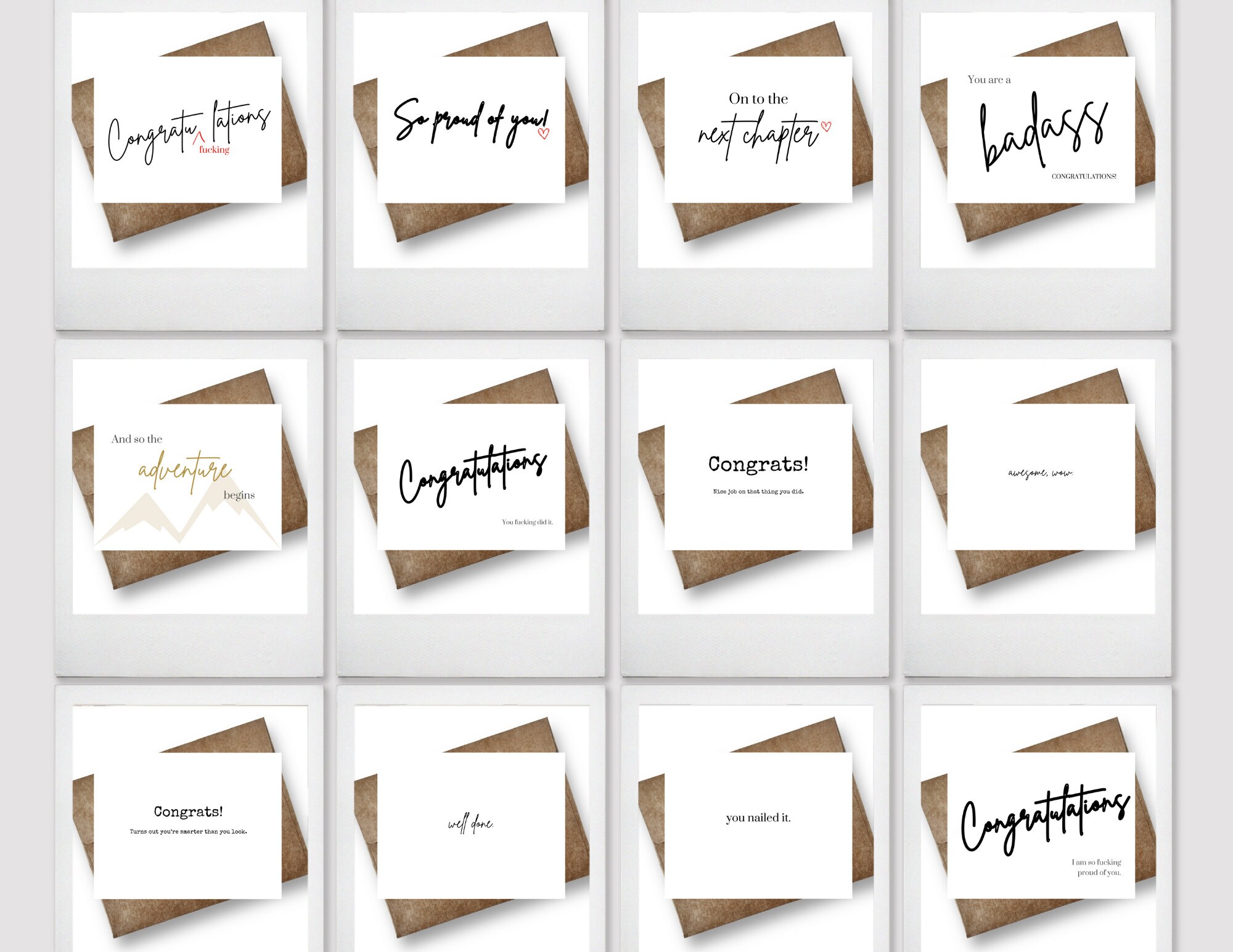 RUDE Funny Congratulations Card Graduation Card A Funny Card for Those ...