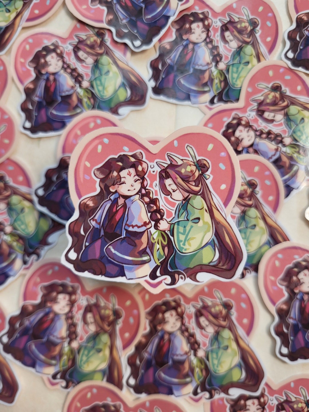 Bingqiu Sleepy Shizun Vinyl Sticker – SVSSS Fan Art - Etsy