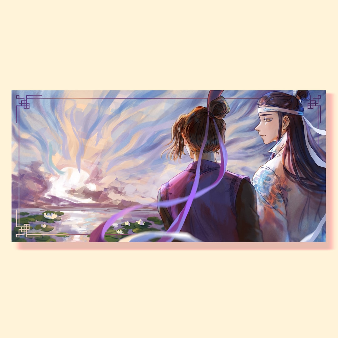MDZS Xicheng Sunset Bookmark - Etsy