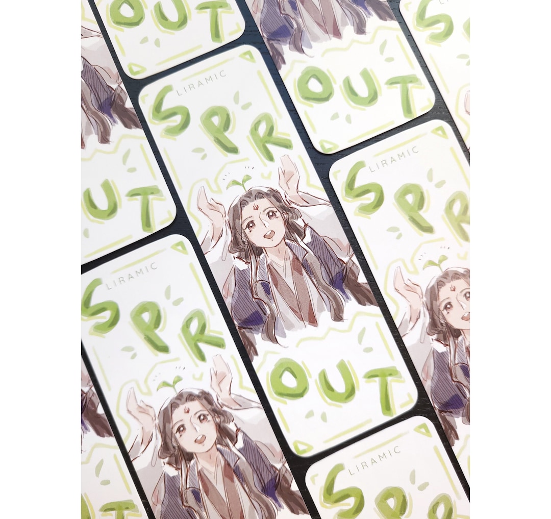 SVSSS - Luo Binghe Sprout 2 X 6 Bookmark | Scum Villain Self Saving ...