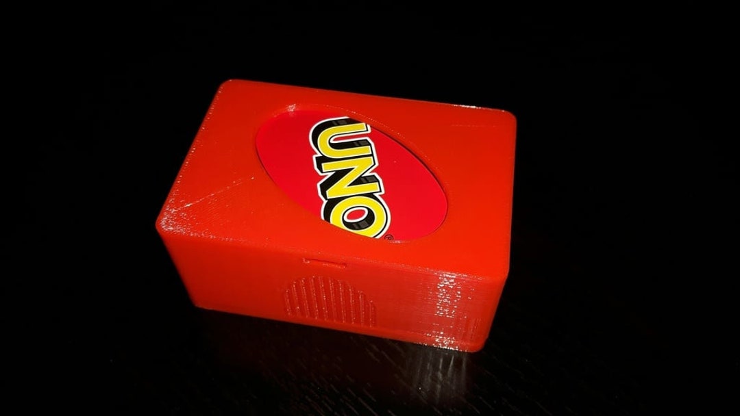 Uno Card Box Deck Holder,uno Card Caddy: Stylish Deck Holder for Your ...
