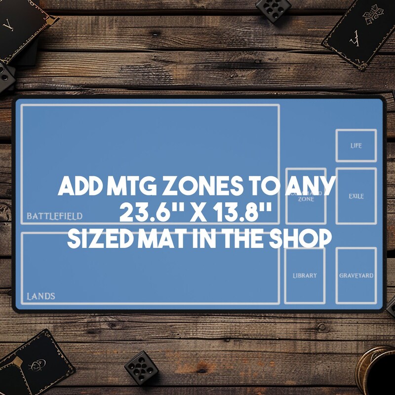 Custom Mtg Game Playmat - Etsy
