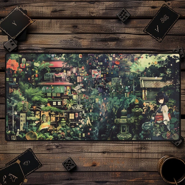 Anime Girl Playmat - Etsy