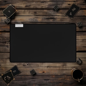 MTG Playmat, Vintage Fantasy Map Hand Drawn Style Village Approx 24 ...