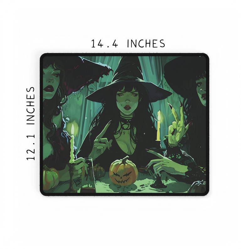 Witches Desk Mat Playmat Dark Whimsigoth Aesthetic Witchy Anime Cozy ...