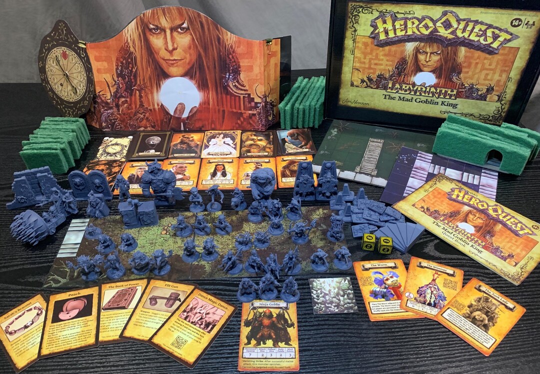 Homebrew - Labyrinth Heroquest: the Mad Goblin King - Etsy