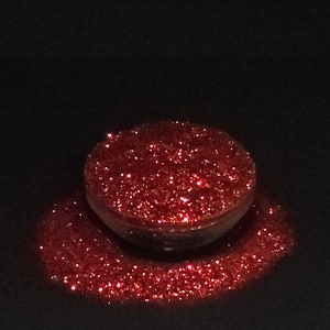 Cajun Crawfish Deep Red Fine Cut Sparkling Polyester Cosmetic Glitter ...