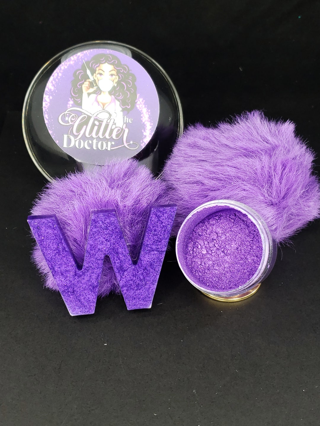 Grape Ape Synstar Purple Shimmery Mica Powder Tumbler Crafts Makeup ...