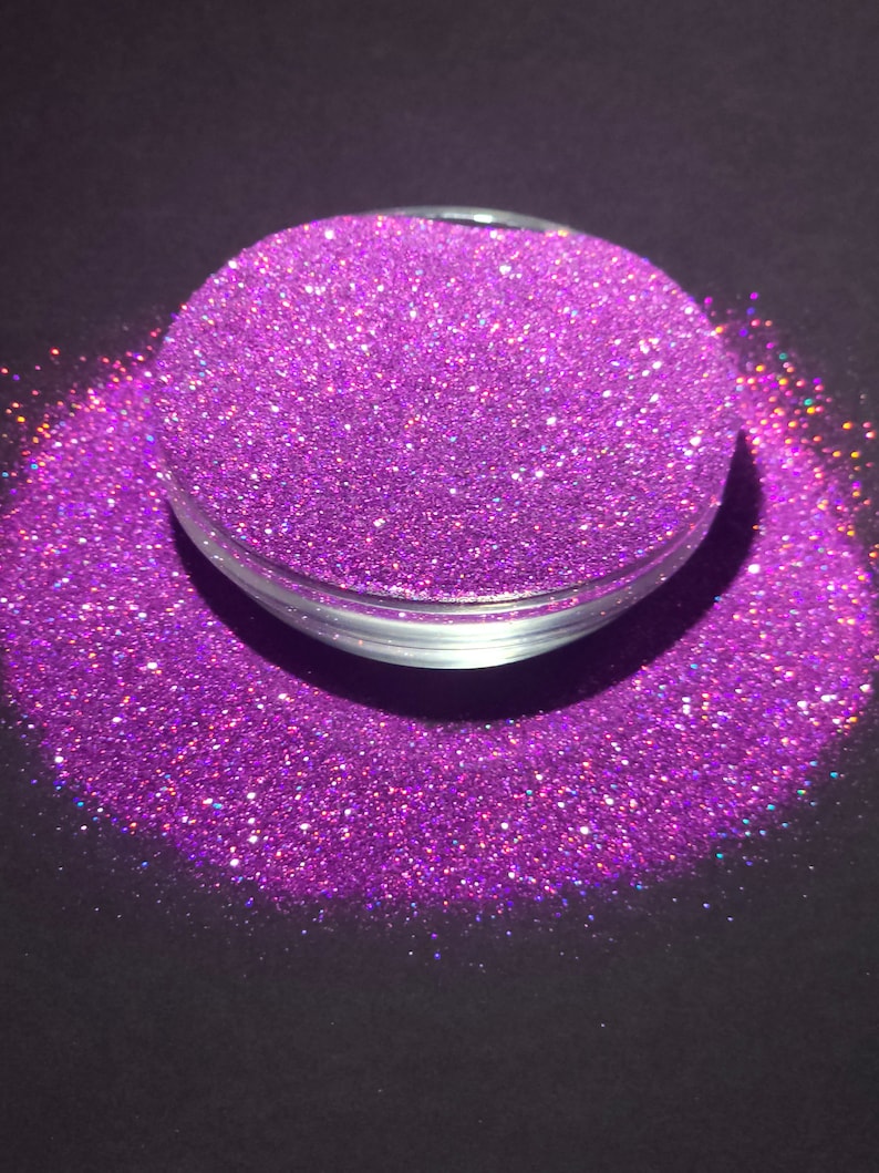 Angel of Destiny Purple Extra Fine Cut Holographic Colorful Polyester ...
