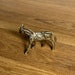 Solid Brass Donkey Small Ornament Statue Miniature Figurines Handcraft ...