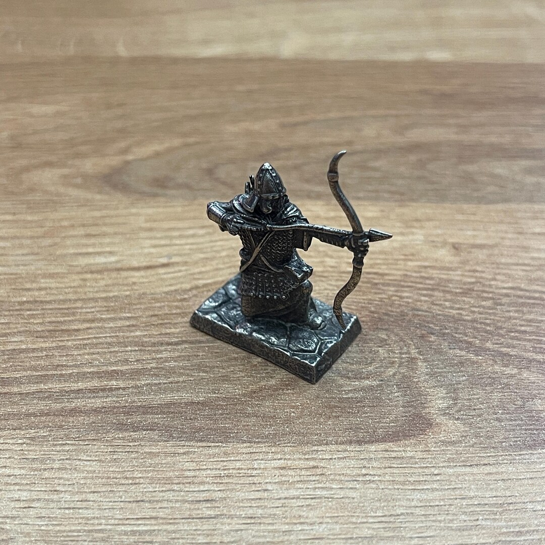Solid White Copper Military Sandbox Roman Soldier Warrior - Small ...