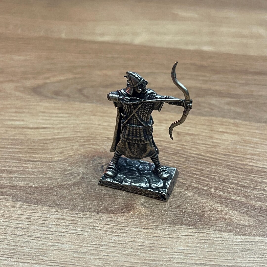Solid White Copper Military Sandbox Roman Soldier Warrior - Small ...