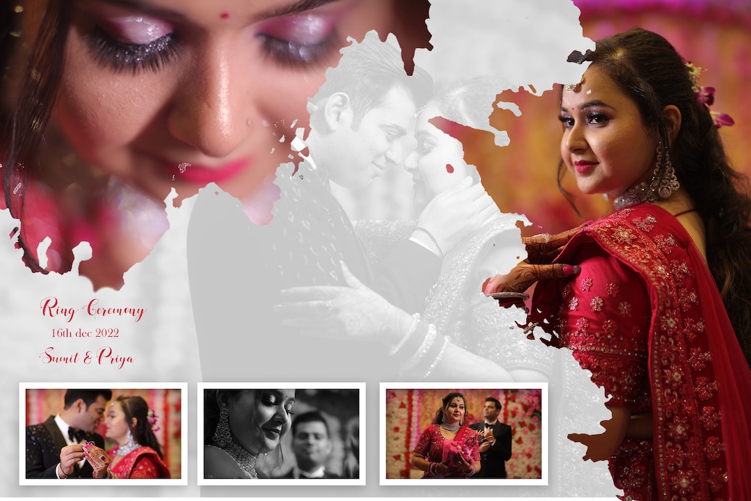 Professional Wedding Album Design Photo Editing Retouching - Etsy