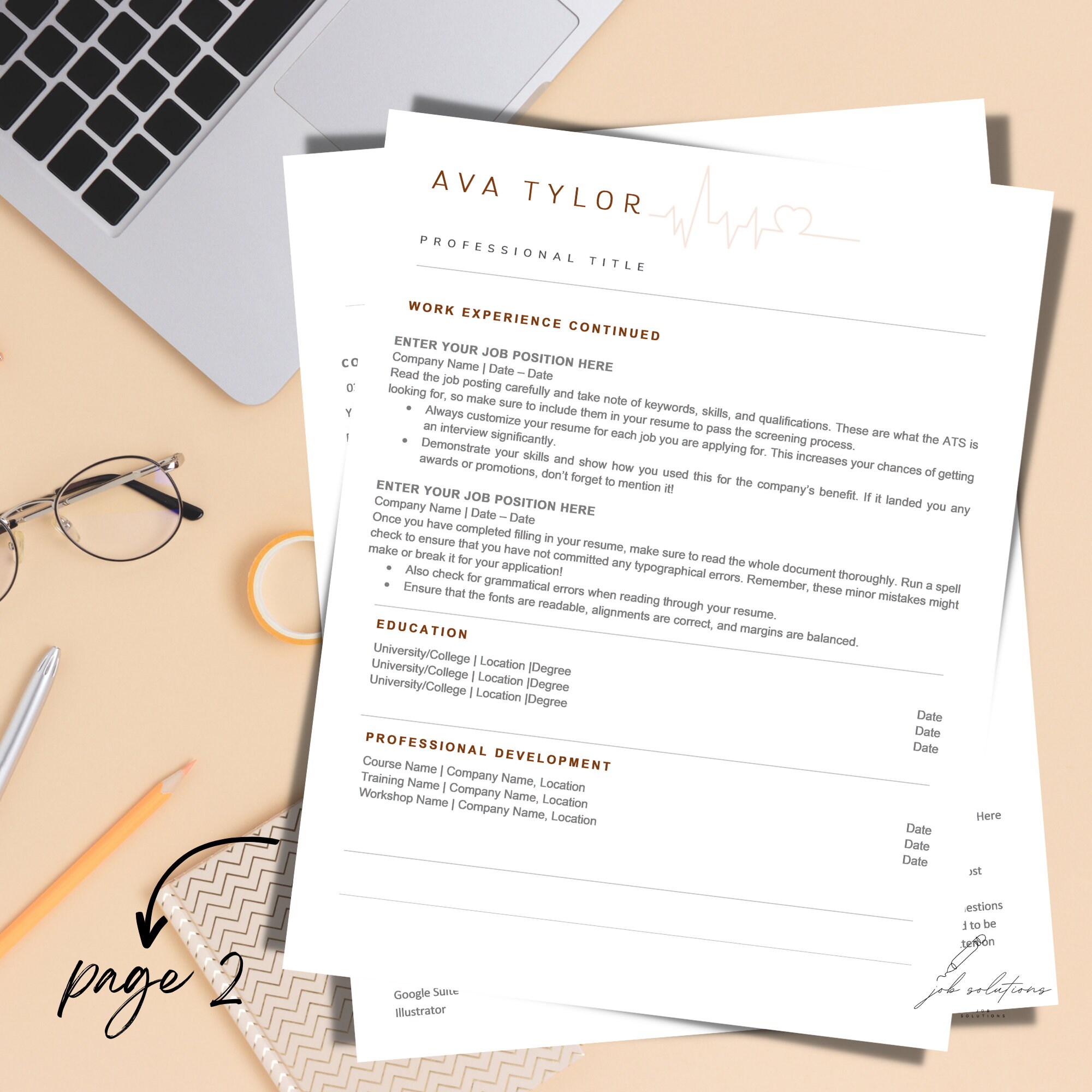Nurse Resume Template, Student Nurse Resume, Nursing Cv, Resume ...