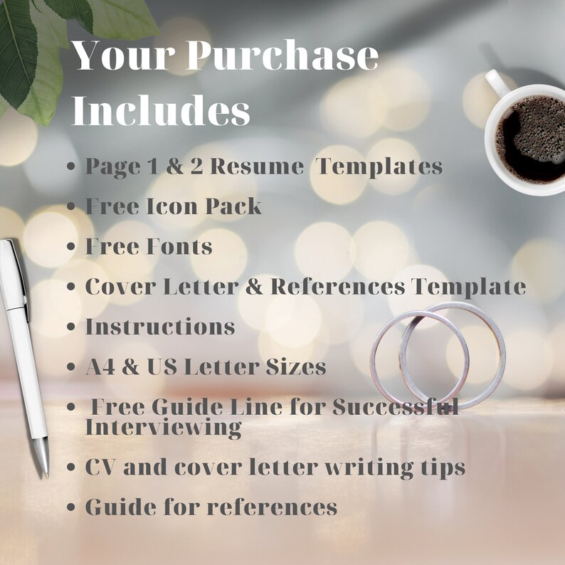 ATS Friendly Resume Template Best Resume Template Cover Letter and ...